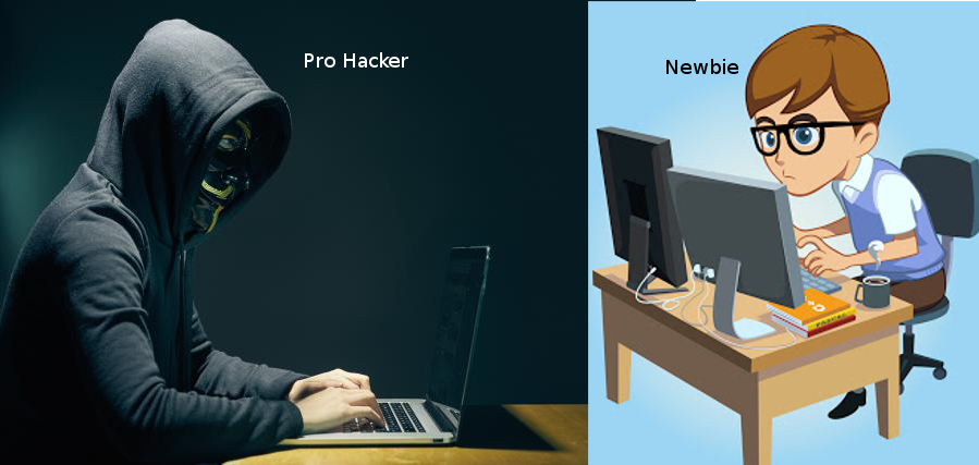 percakapan hacker pro dan newbie