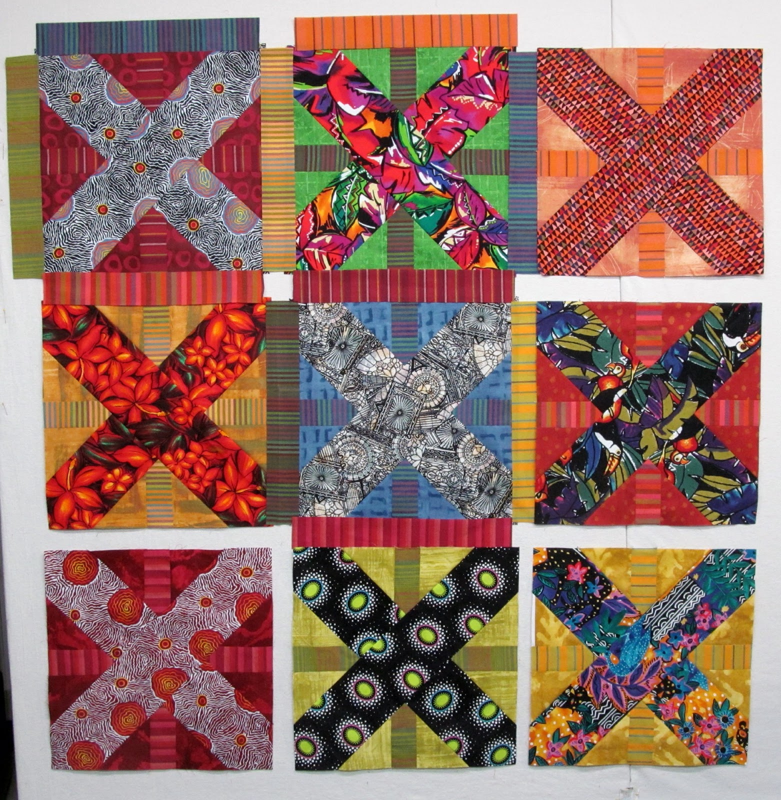 Exuberant Color : 9 blocks.............