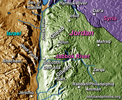 Arqueología en Tierra Santa, nuevos descubrimientos: - El Rio Jaboc ...