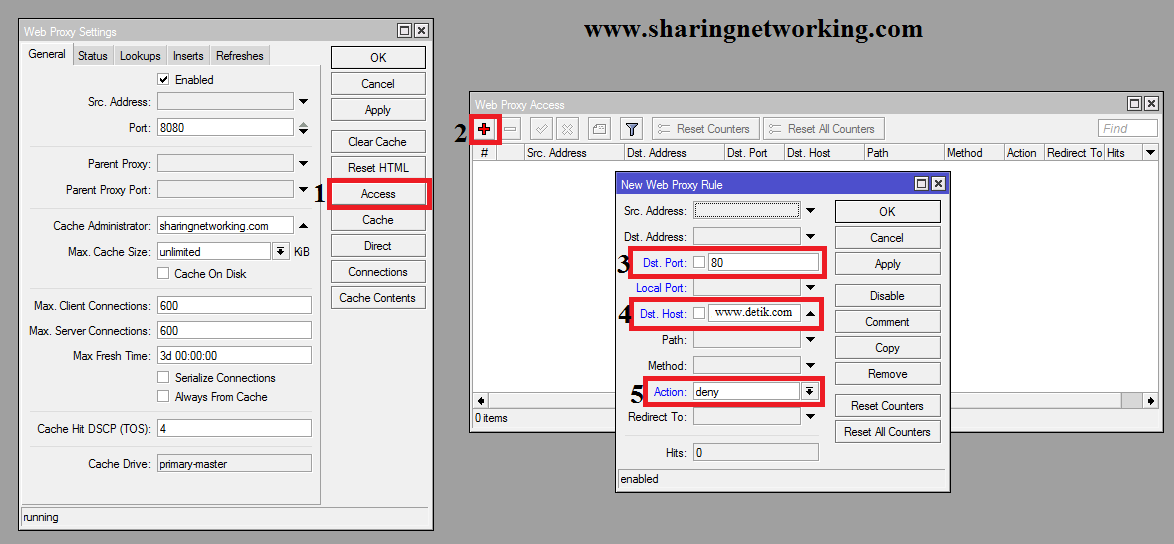 Memblokir Situs Menggunakan Web Proxy Transparent di MikroTik ...