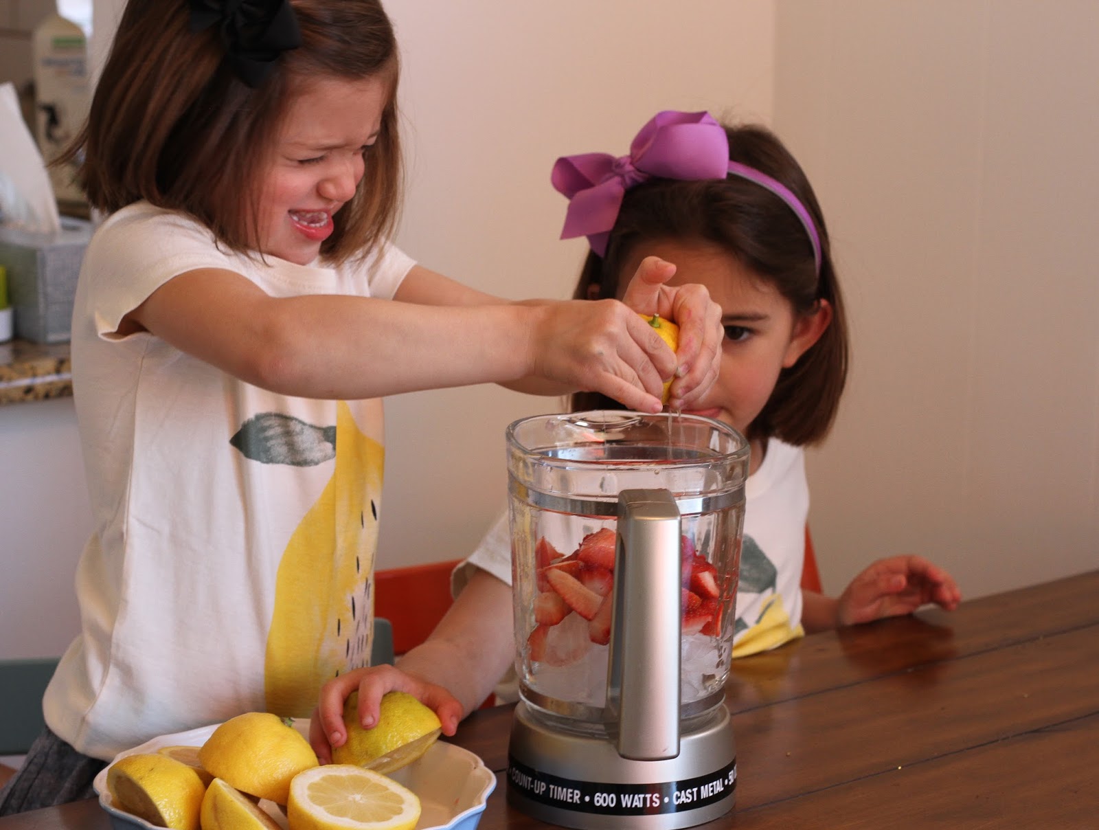 Frozen Strawberry Lemonade and a Fun Lemon Craft - The Chirping Moms