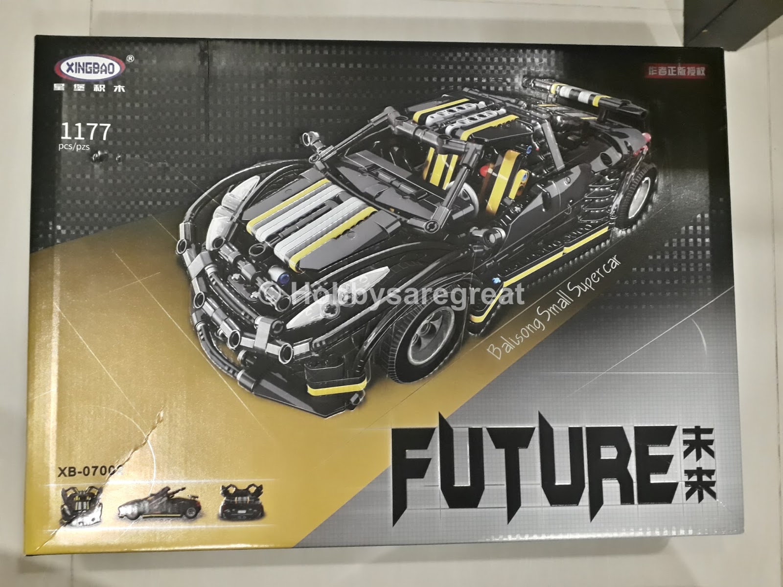 Hobbys are great: Review of Xingbao XB-07002 Future Balisong Small Supercar