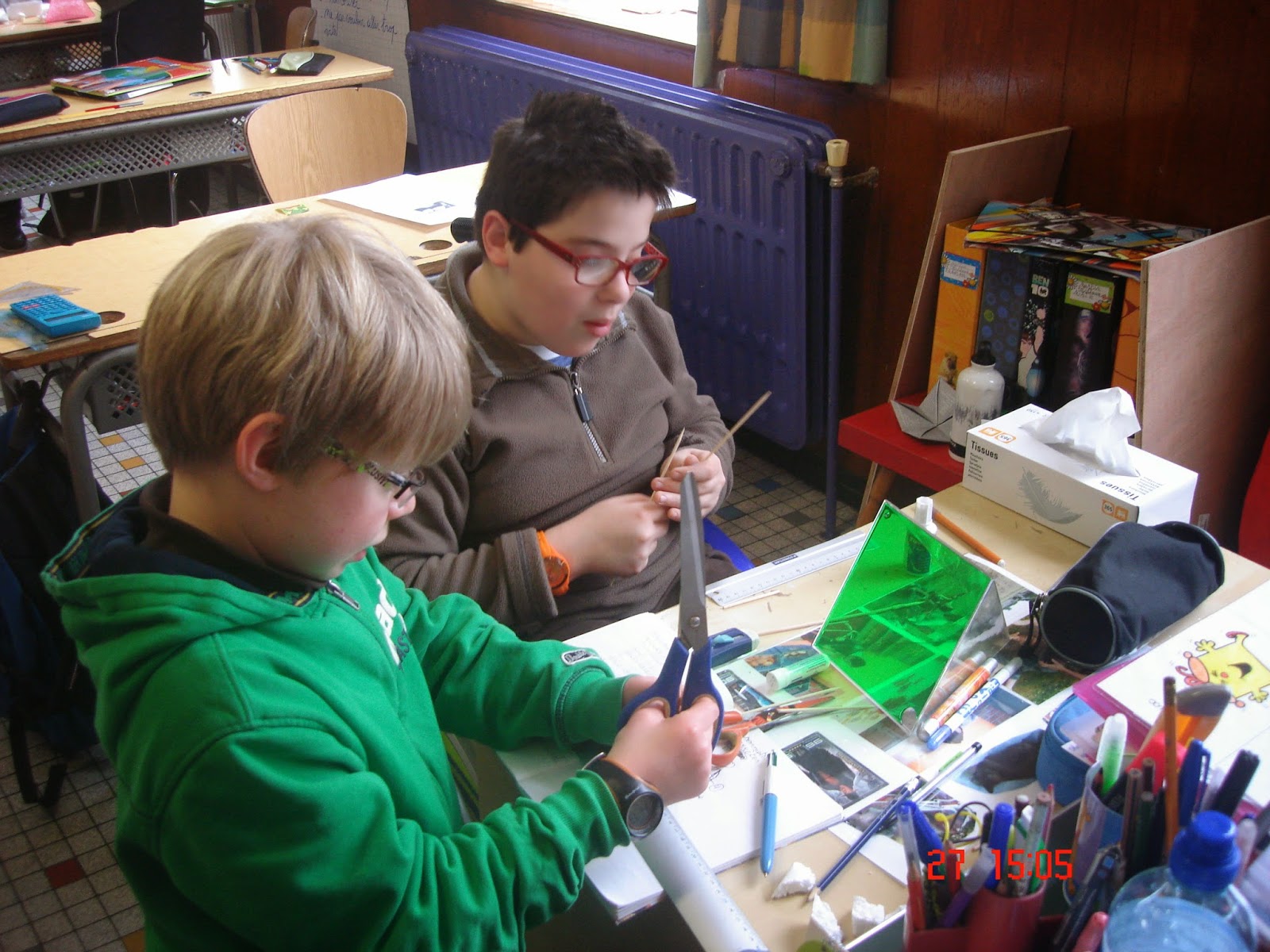 Ecole Saint-Louis de Brugelette: Le squelette des solides (5e/6e)