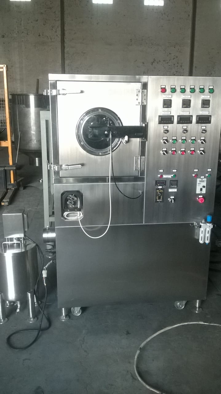 MESIN FARMASI: HARGA MESIN COATING FILM SKALA LAB FARMASI