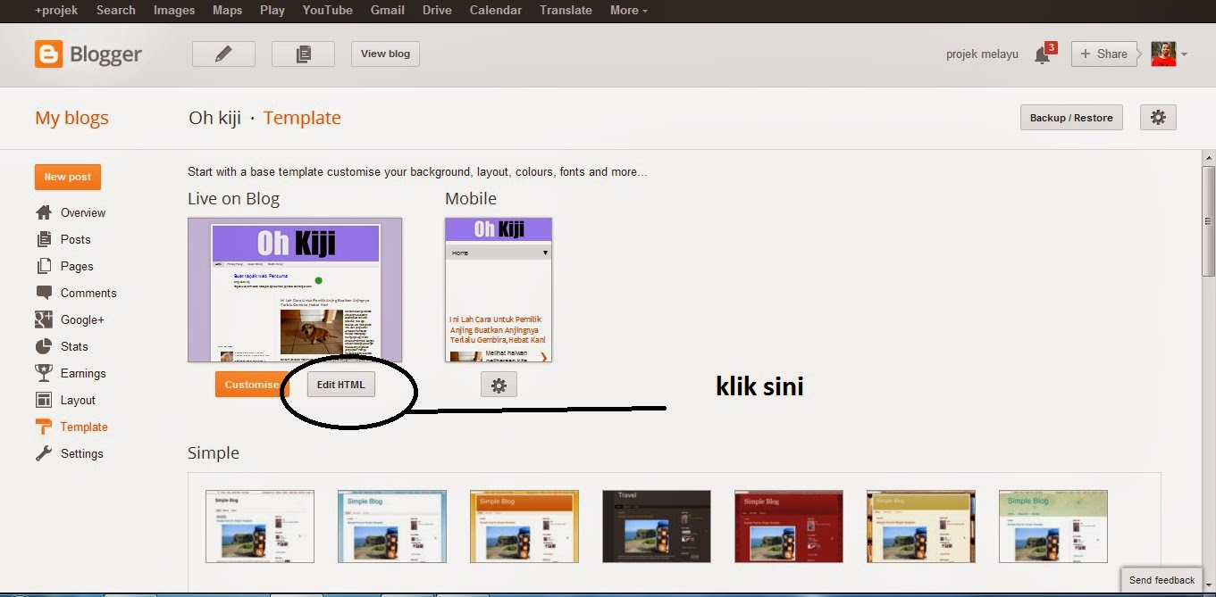 belajar cara buat blog yang menarik dan mesra seo - Oh kiji | Sumber ...