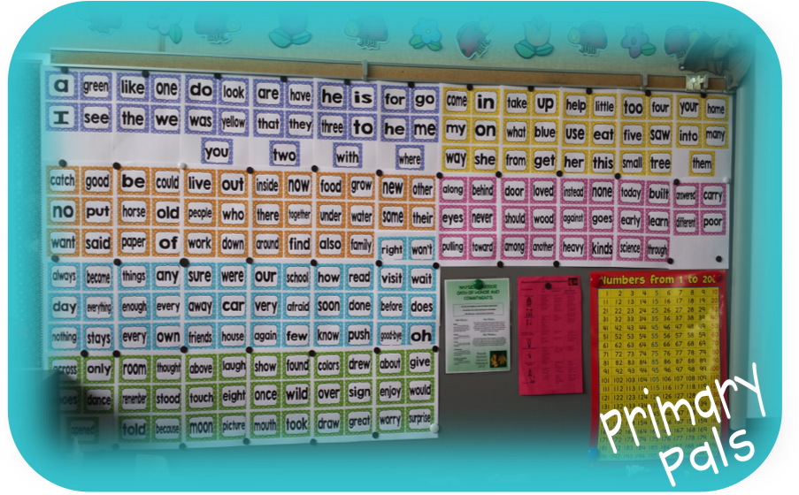 Primary Pals: Reading Street First Grade Sight Words