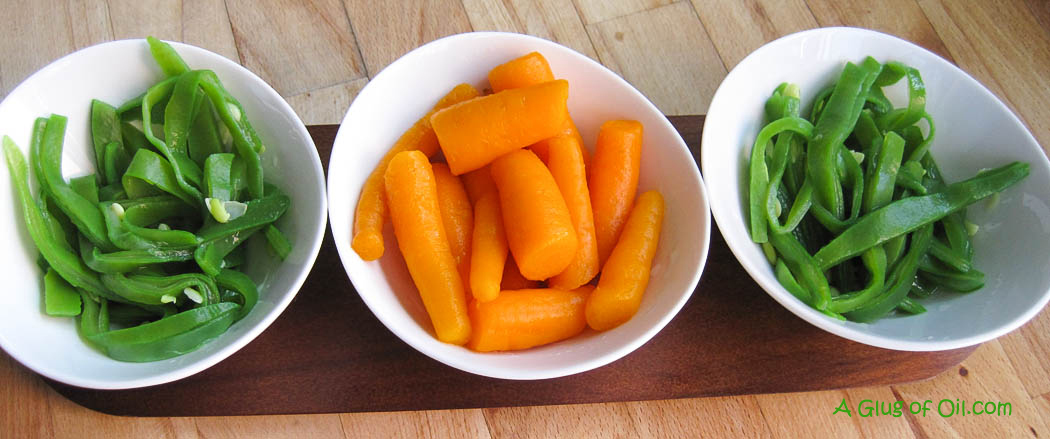 How to Keep the Colour in Cooked Vegetables | A Glug of Oil