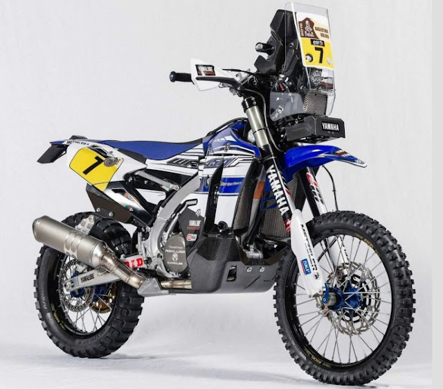 VOROMV Moto: Las motos del Dakar 2016: YAMAHA WR 450 RALLY Factory