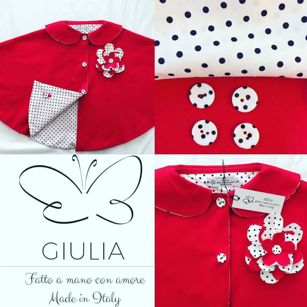 GIULIA MANTELLINE, PRODOTTO ARTIGIANALE INTERAMENTE FATTO A MANO - LITTLEVA