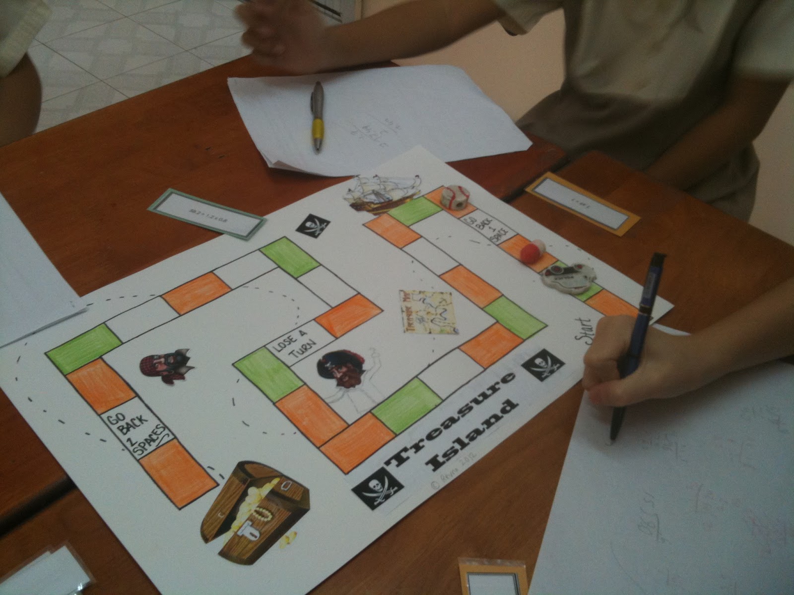 The Cultural Classroom: Treasure Island: A multi-purpose board game