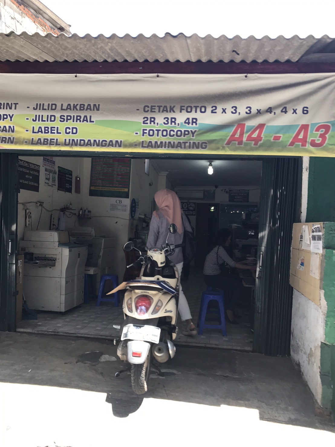 Tempat-tempat fotocopy dan print disekitar kampus Binus