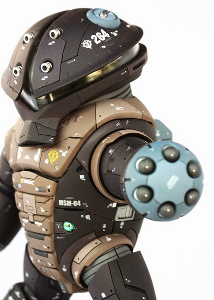 Custom Build: HGUC 1/144 Z'Gok and Acguy Real Grade Detailing