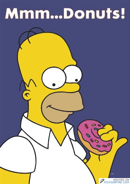 Cartoon Point: The Simpsons Donut