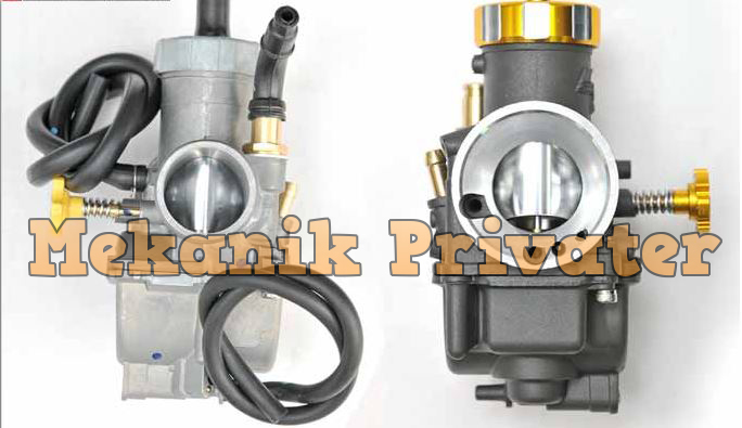 mekanikprivater: Komponen karburator dan fungsinya
