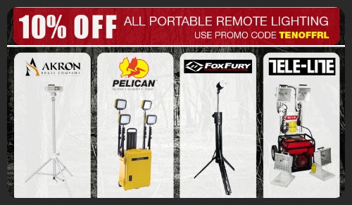 On Scene: 10% off all Portable Remote Lighting