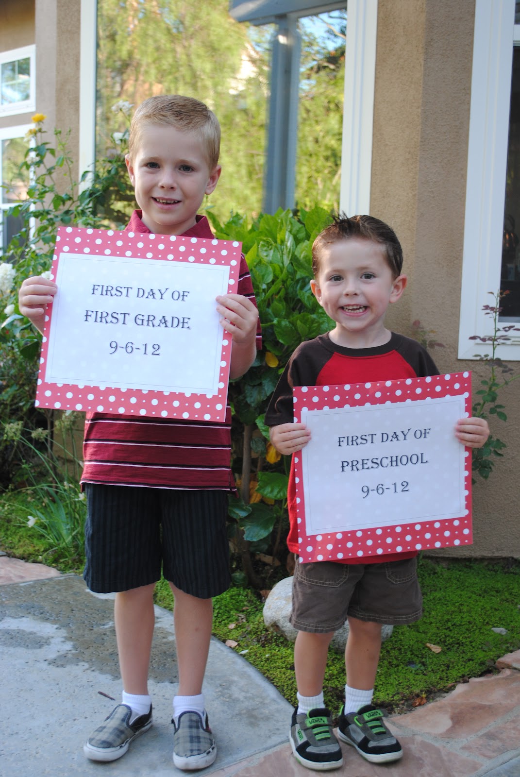 Calico and Cupcakes: First Days of School and My First Morning Alone
