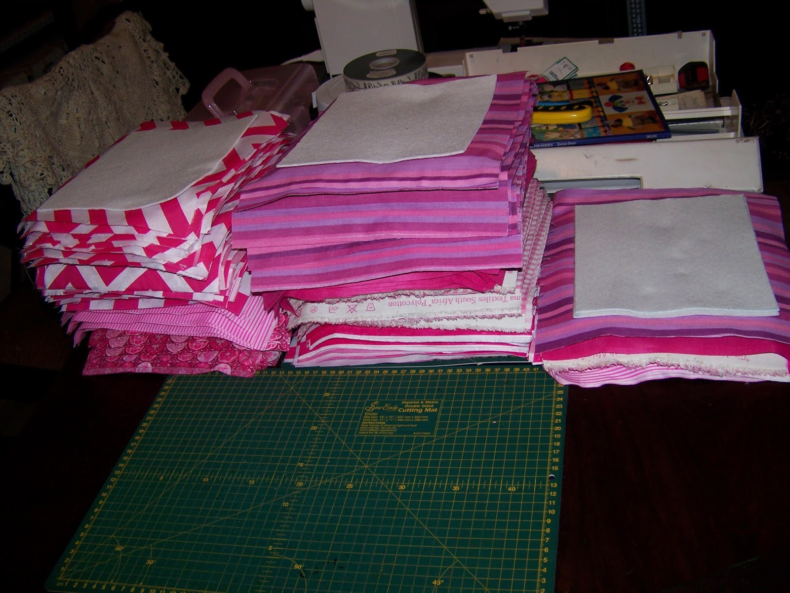 A Pretty Talent Blog: Making a Patchwork Comforter and Pillowcase Part 1