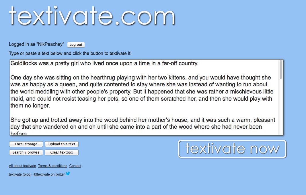 Nik's QuickShout: Create Instant Interactive Text Based Activities