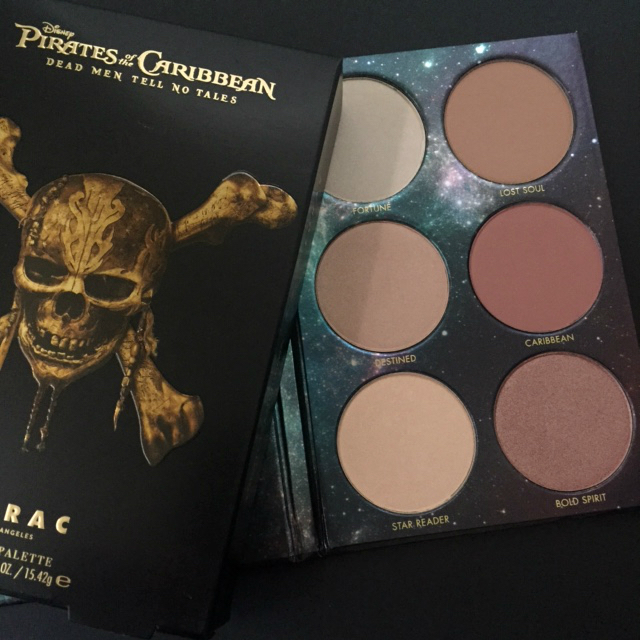 LORAC Cosmetics Pirates of the Caribbean Cheek Palette Review and ...
