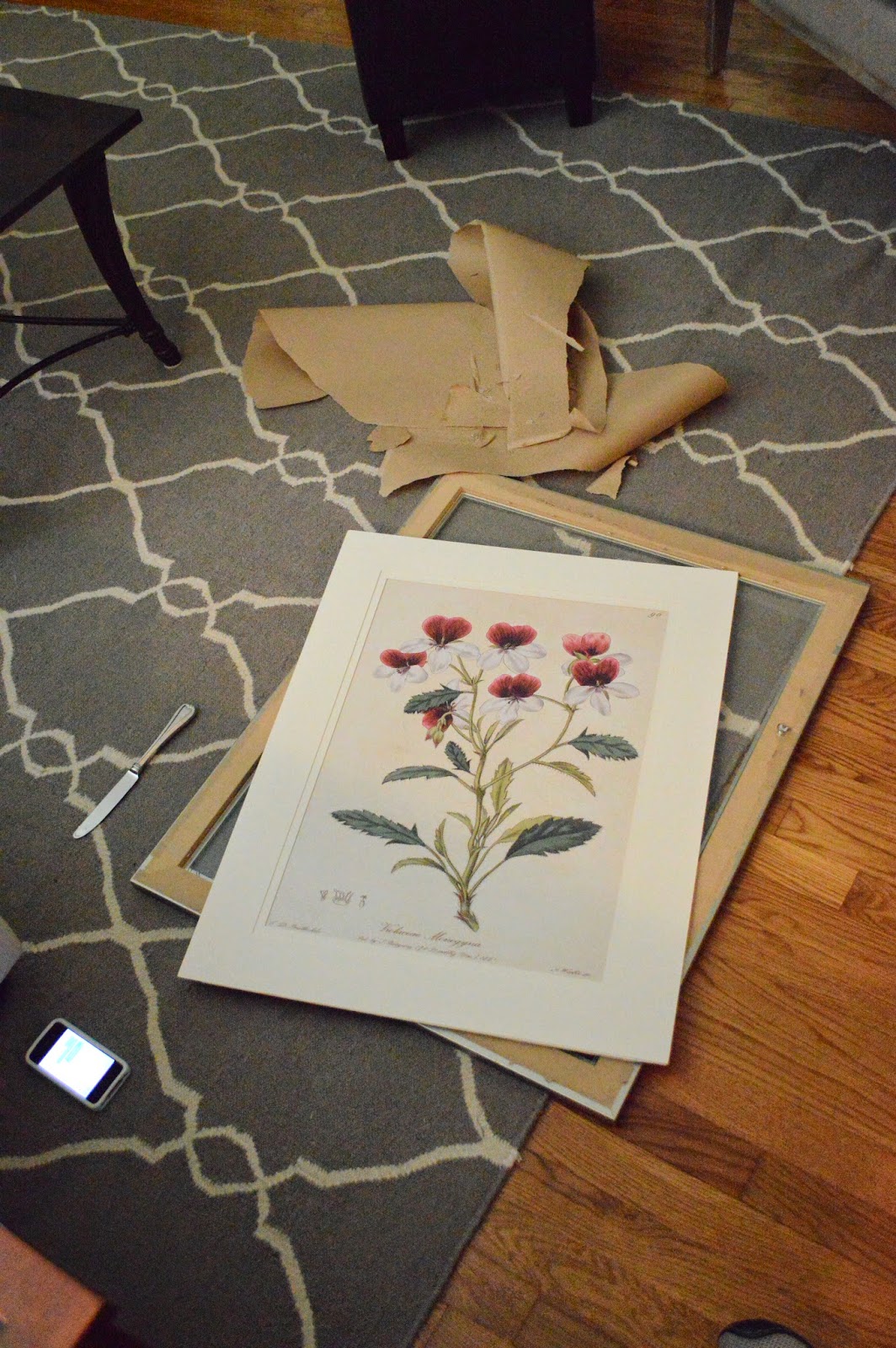 Sylvan Park Life: Creating DIY Art from Fancy Paper