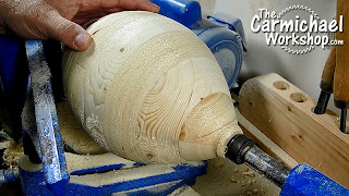 The Carmichael Workshop: Wooden NFL Football made from a 2x4!