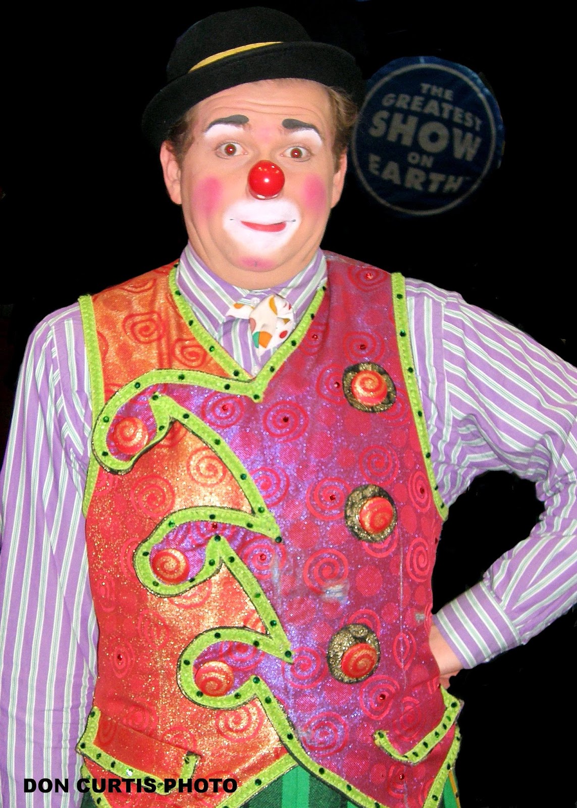 CIRCUS PERSONALITY PHOTOS: Joyful Joey