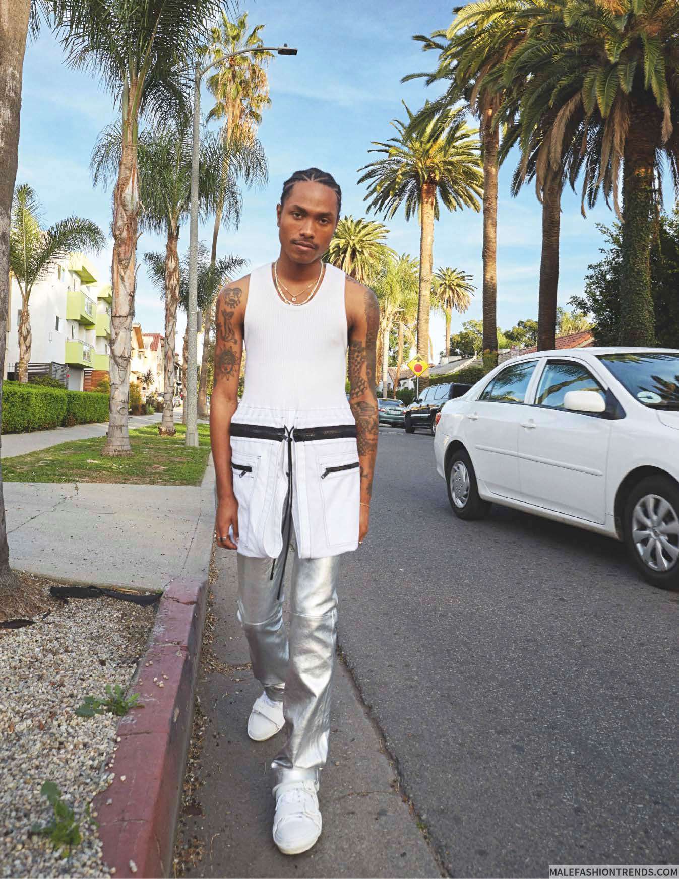 Steve Lacy para British GQ Style en fotos de los Morelli Brothers