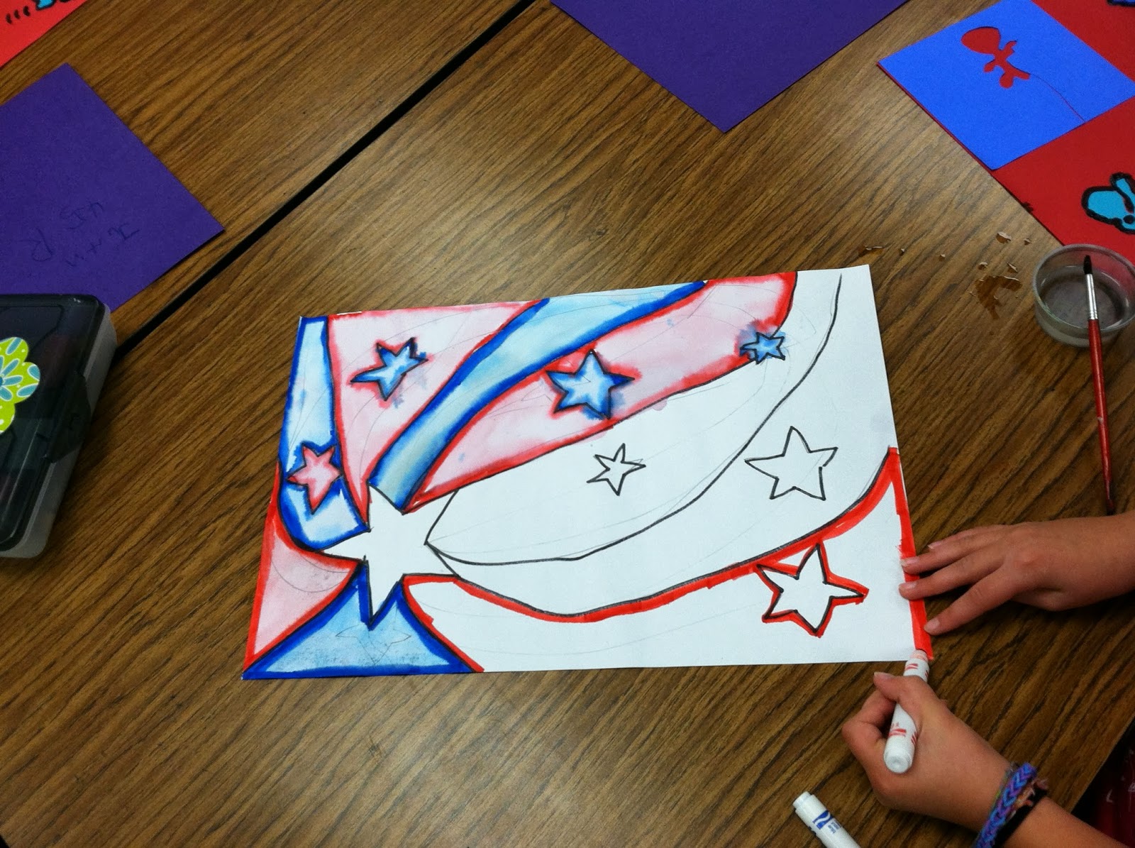 Wahoo for Art!: Patriotic Designs