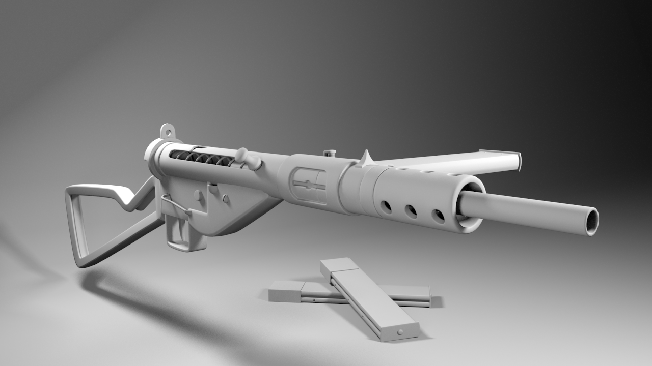 Sten mk ii plans - koreansno