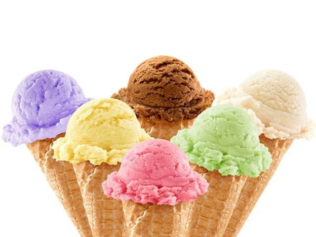 Ice Cream In Different Colors Wallpapers - Nice Pictures
