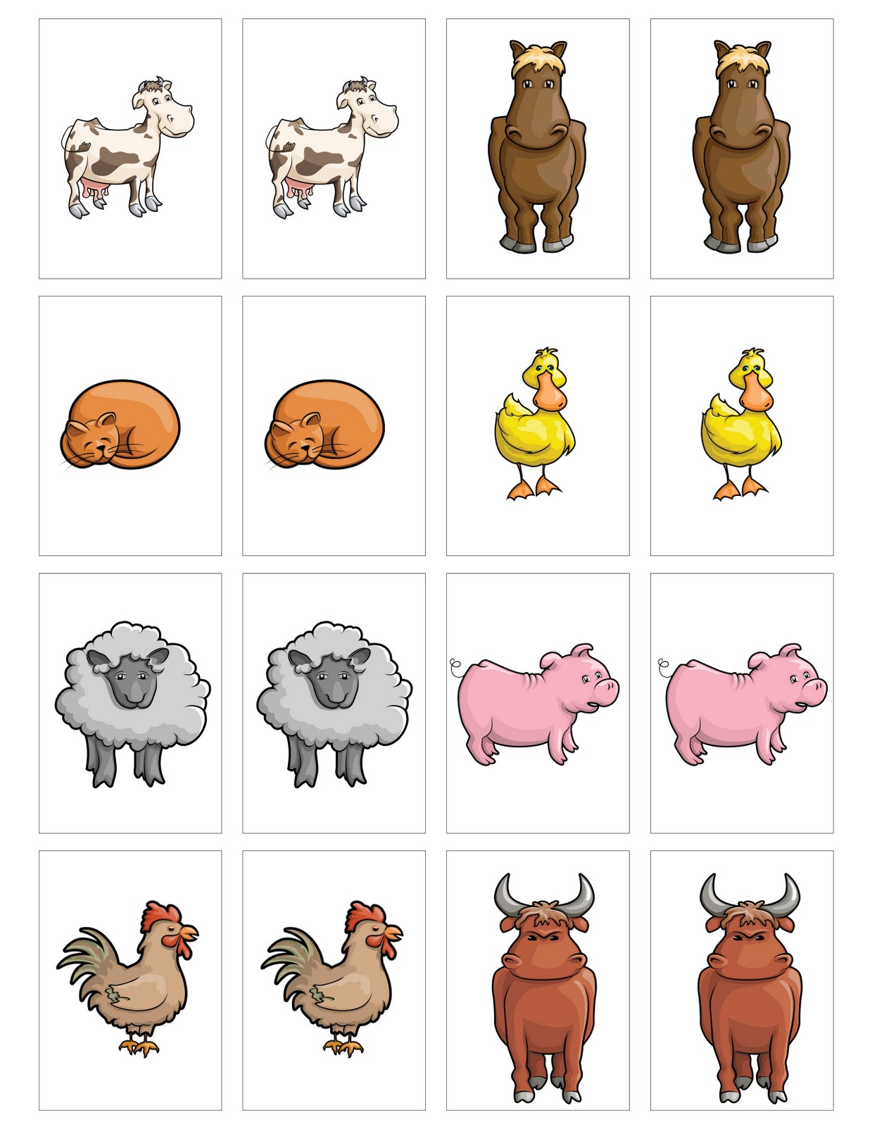 InfantoTic: MEMORY ANIMALES Y MÁS