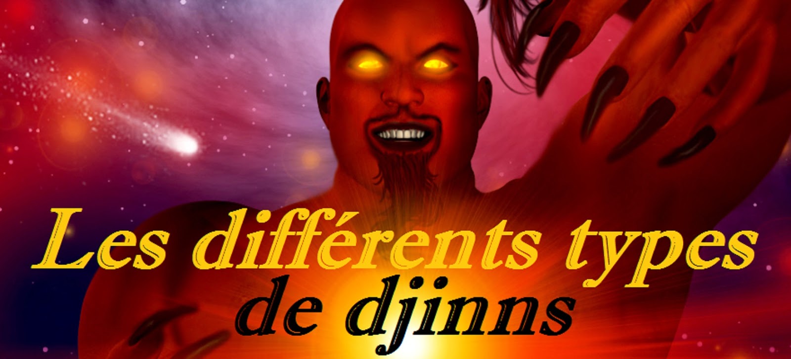 Sur le Chemin du Retour: Liste des types de djinns