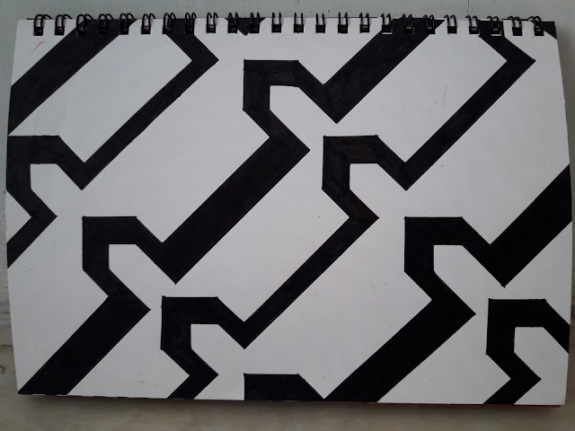 Tugas SBK : Contoh Nirmana Titik, Garis, Bidang, Gempal, dan Tekstur