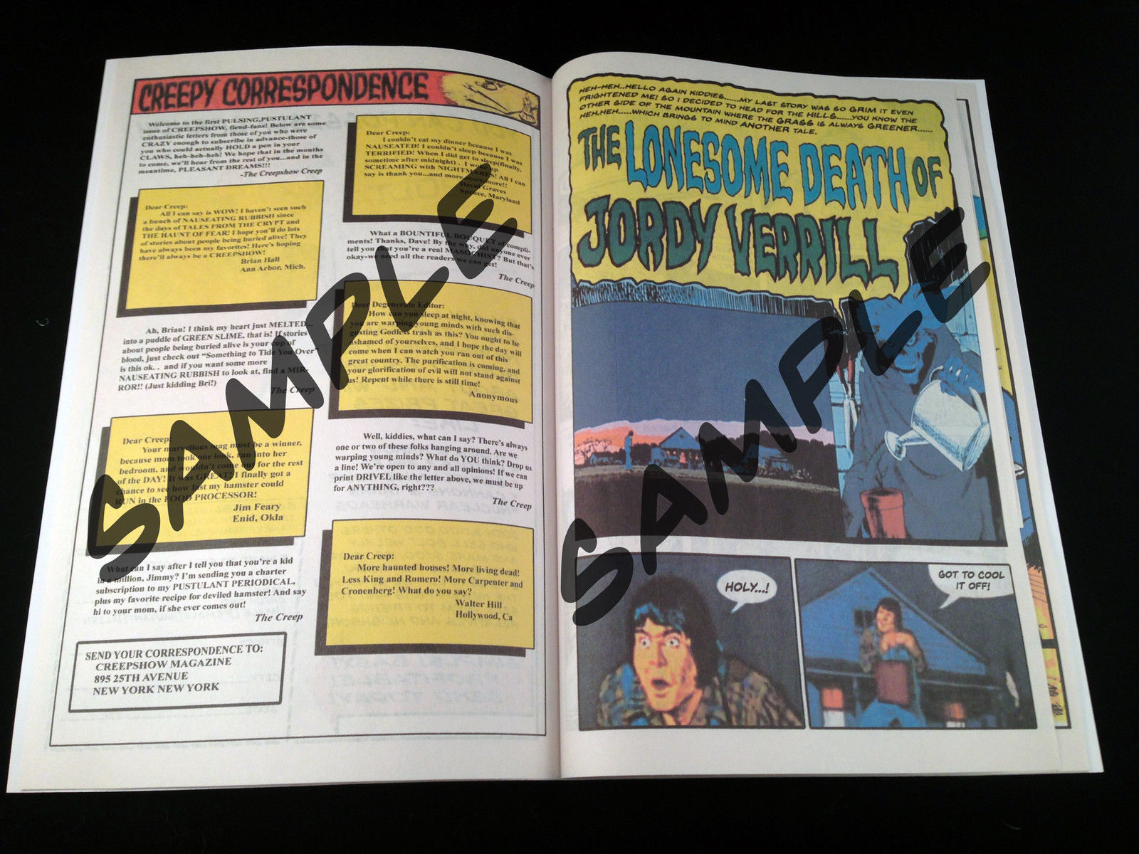 The Horrors of Halloween: Rare Custom Made CREEPSHOW (1982) and ...