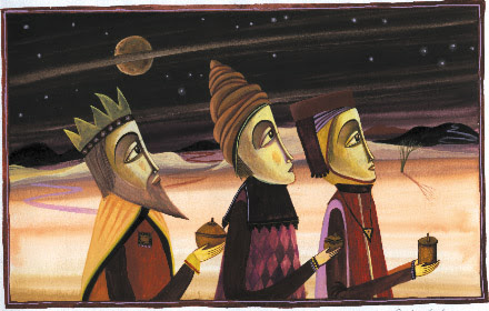 Pinzellades al món: Els tres Reis Mags, il·lustracions / Los tres Reyes ...