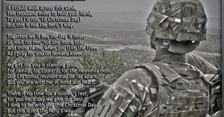 Amazing Grace My Chains Are Christmas Poem For Our Troops The Heros Way
