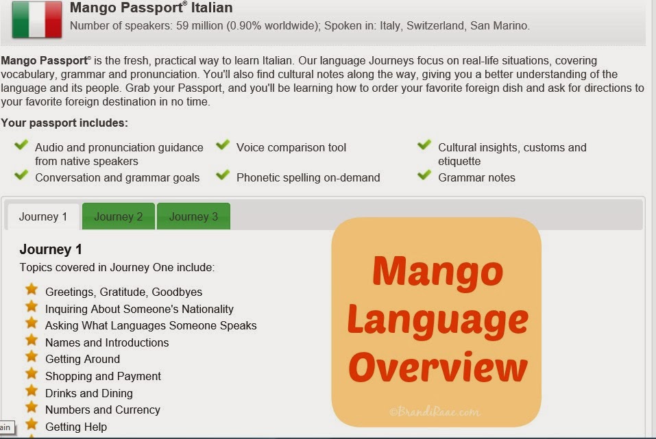 Brandi Raae: Mango Languages {Schoolhouse Crew Review}