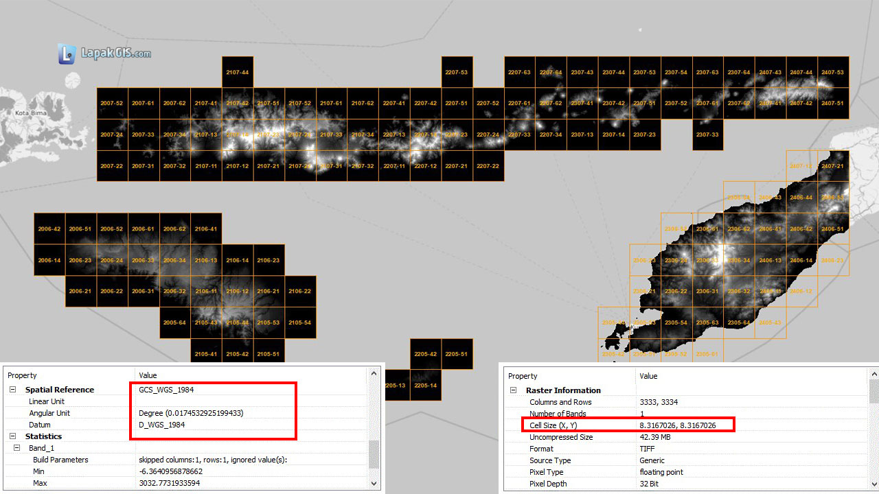 DEM Nasional (DEMNAS) Provinsi Nusa Tenggara Timur Terbaru - Lapak GIS