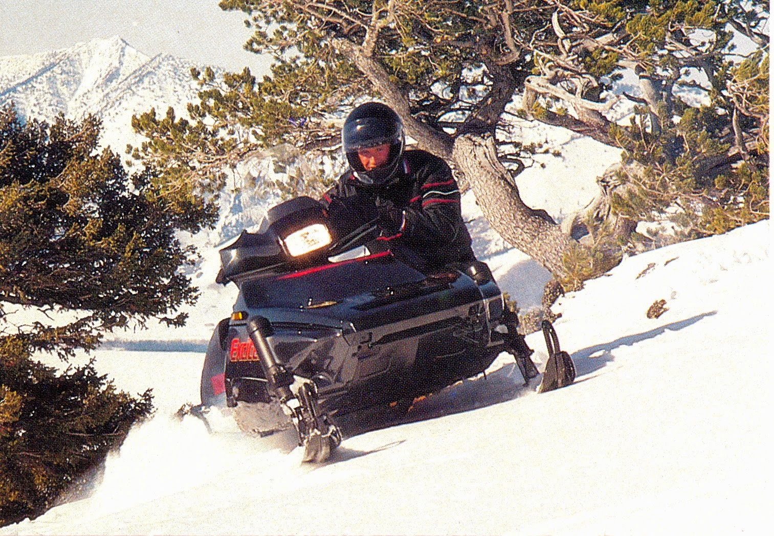 CLASSIC SNOWMOBILES OF THE PAST: THE 1988 YAMAHA EXCITER