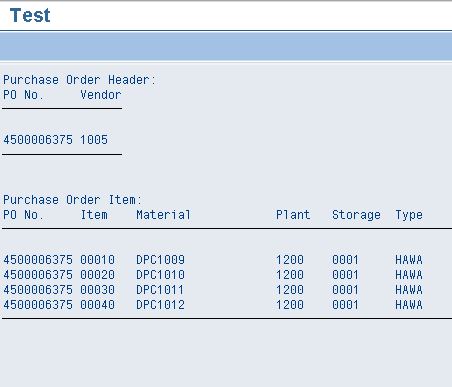 SAP ABAP 4 Tutorial: Internal Table as Parameter of Method