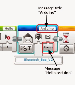 CH LEGO BLOG: EV3 對 Arduino 的藍芽通訊測試