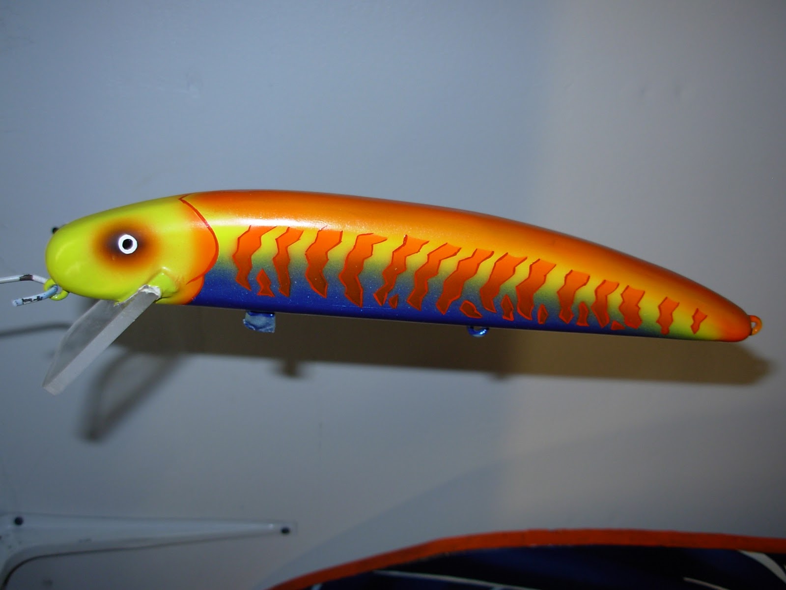 Ricks Musky Bait Building: Garage Baits , Musky Lures for 2012