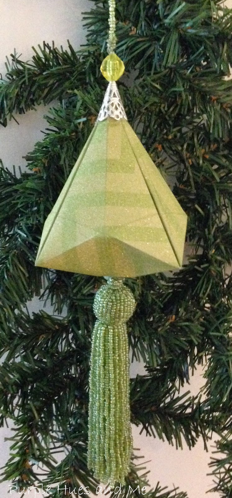 Purple Hues and Me: German Bell Christmas Ornament & Tassel DIY