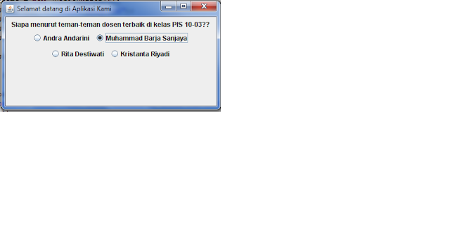 Pengenalan Java Basic: Pemrograman Visual