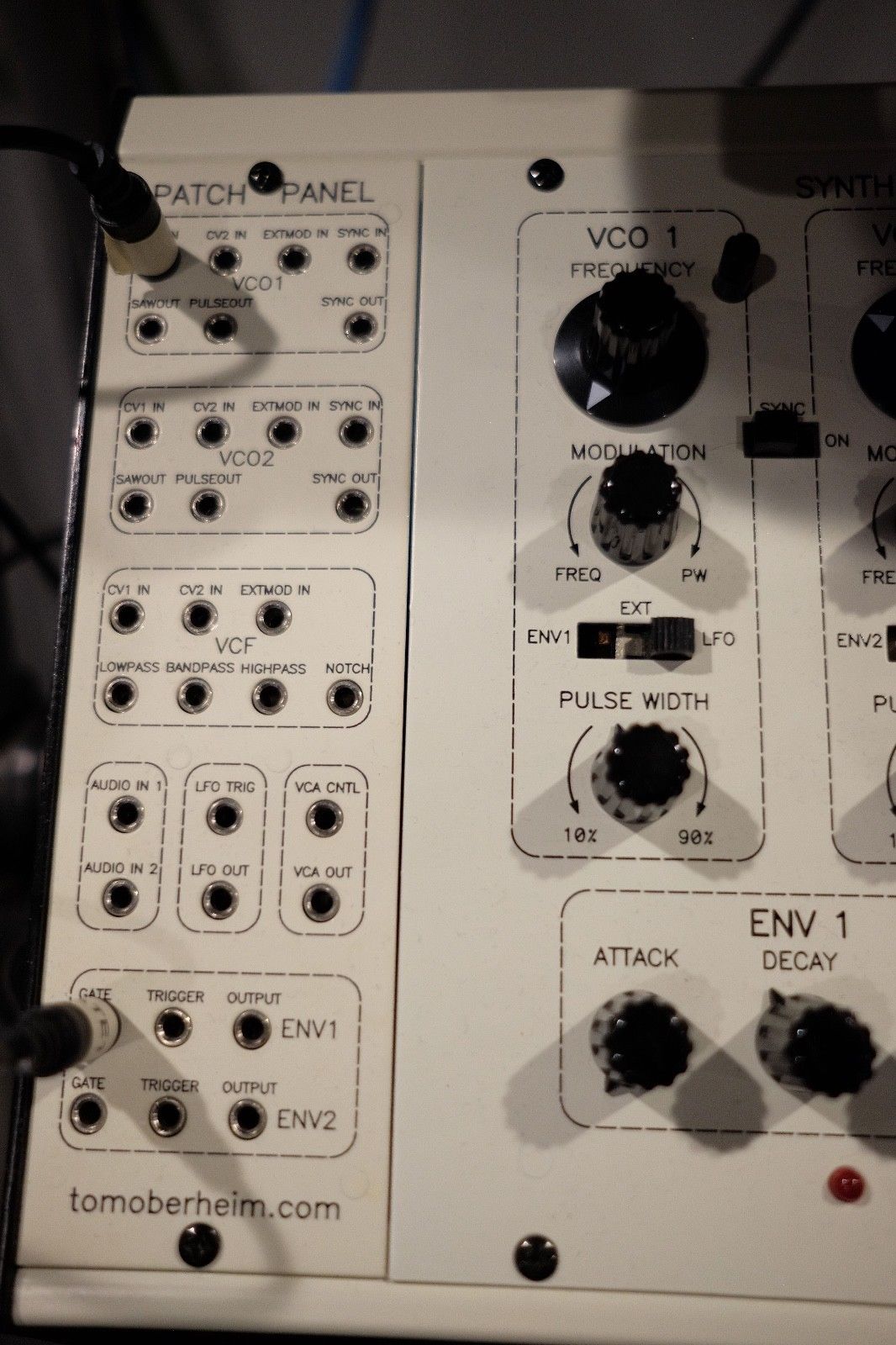 MATRIXSYNTH: Oberheim SEM Patch Panel Version