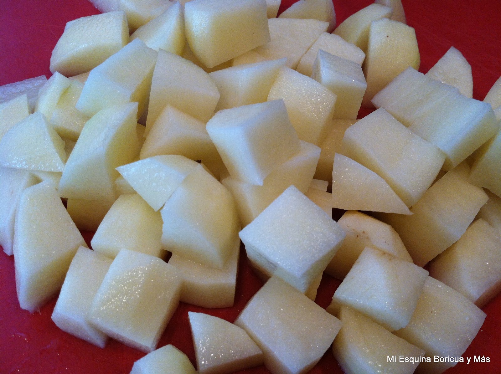 Mi Esquina Boricua y Más: Jamonilla guisada con papas