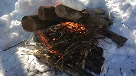 Fieldcraft, Survival, and Security: Siberian Big Log Fire