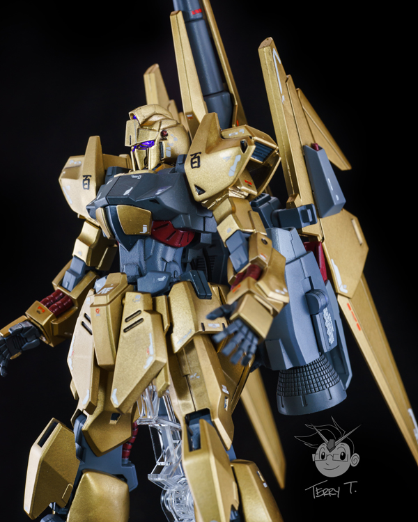 Custom Build: HGBF 1/144 Mega-Shiki