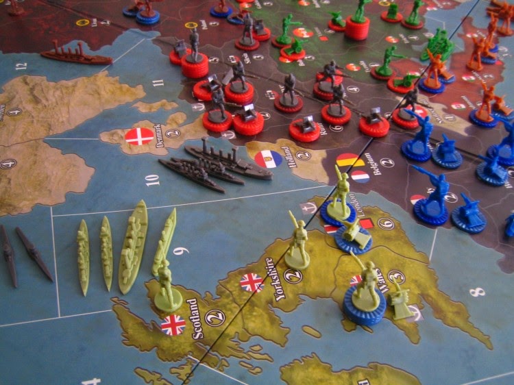 Hiew's Boardgame Blog: Axis and Allies 1914 (World War I)
