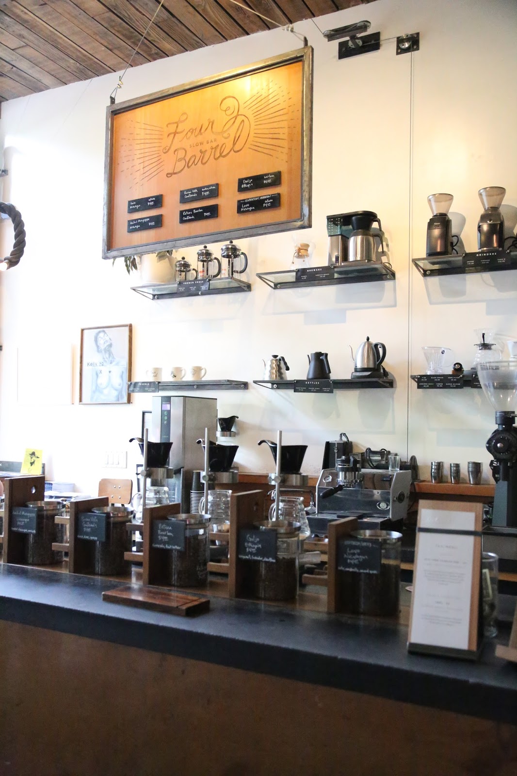 Delicious Bay Life ～San Francisco～: 日本でも楽しめるFour Barrel Coffee